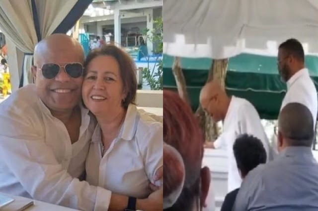 La desgarradora despedida de Rubby Pérez a su esposa tras perder la lucha contra el cáncer ...